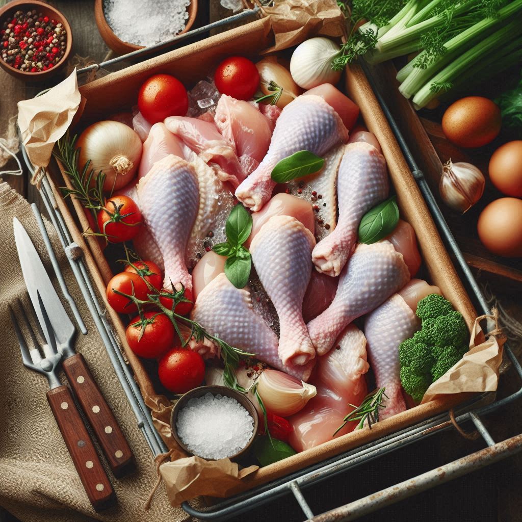 ไก่สดใหม่ คุณภาพดี สะอาด ปลอดภัย ได้มาตรฐาน บริการส่งถึงที่